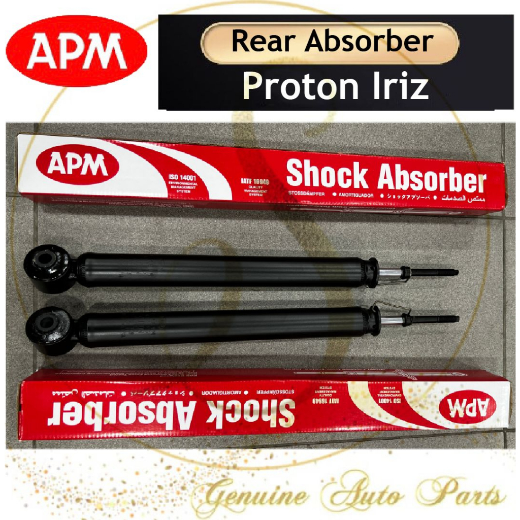 (100% ORIGINAL) APM Proton IRIZ Persona VVT Saga VVT 2016 REAR BELAKANG ...