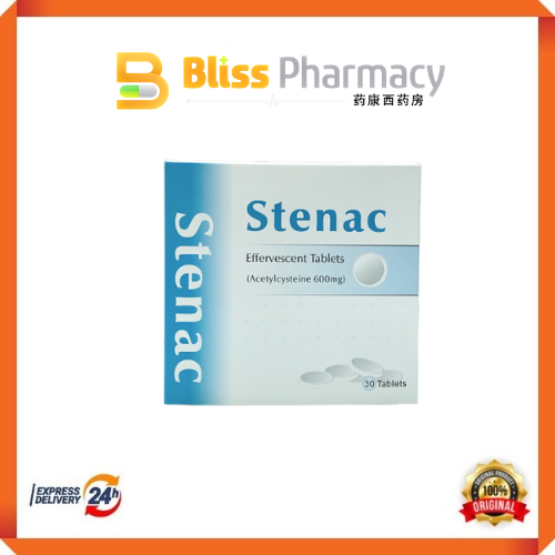 Stenac effervescent 600mg 30s | Shopee Malaysia