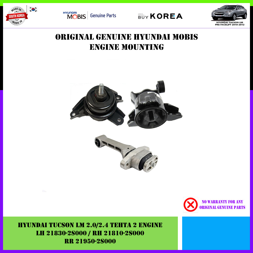 Hyundai Tucson LM THETA II Engine Genuine Hyundai Mobis Engine Mounting ...