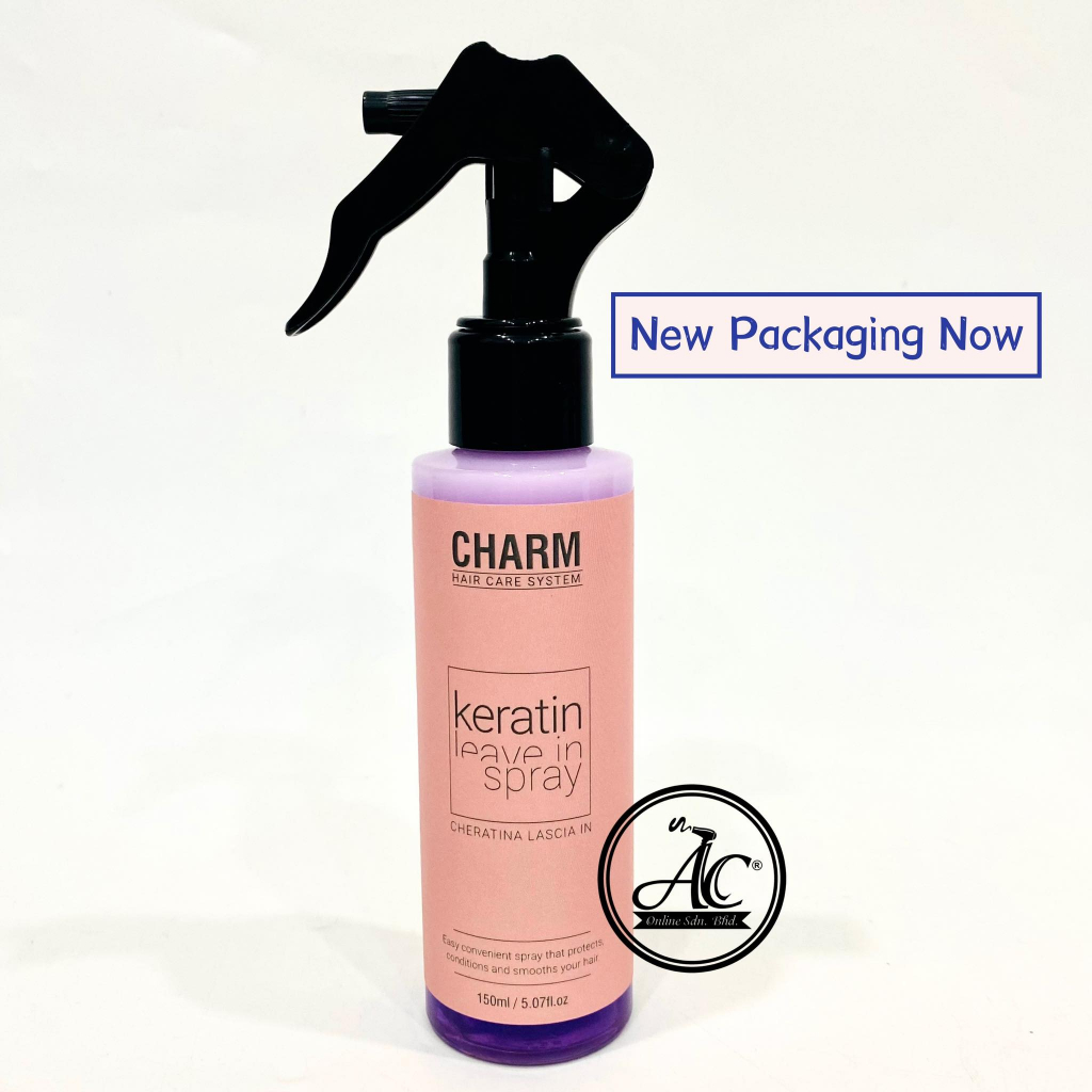 Charm Keratin Leave In Spray Hair Leave In Treatment 150ml Salon ...