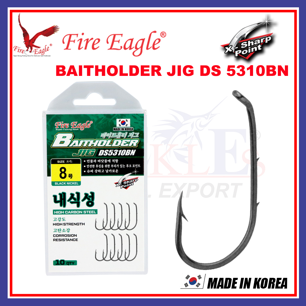 Fire Eagle Baitholder Jig DS 5310BN Jig Hook Baitholder Jig Fishing ...