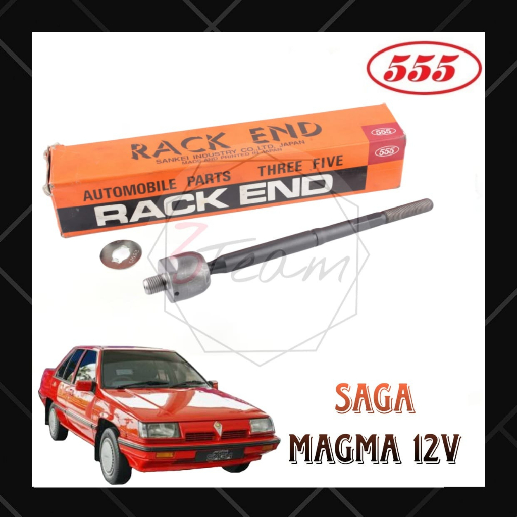 555 Japan Rack End Set Proton Saga Magma 12V no Power Steering (555 ...