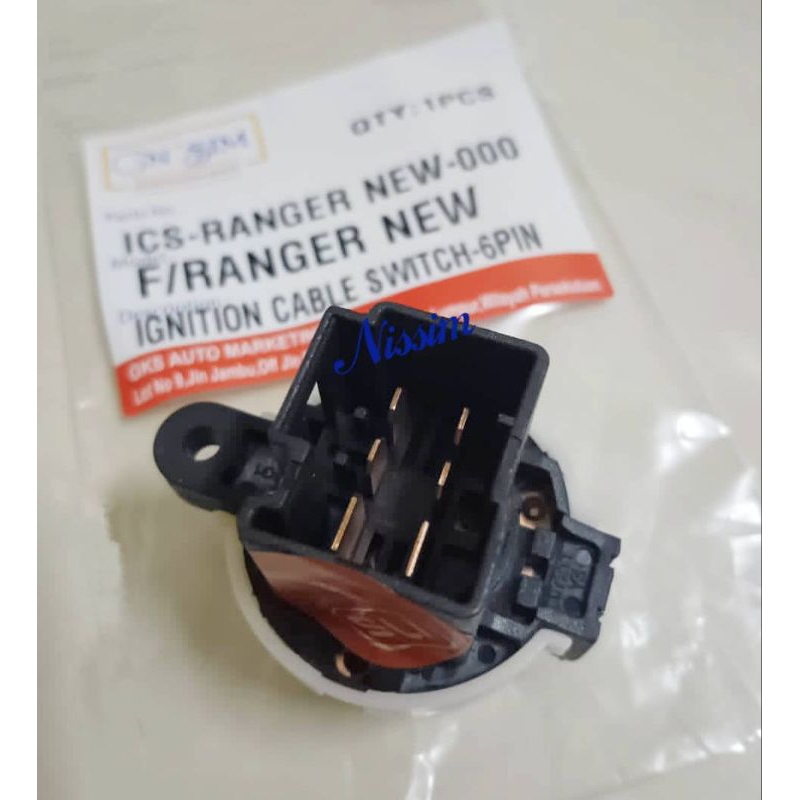 Ignition Switch Ford Ranger New## (6pin) | Shopee Malaysia