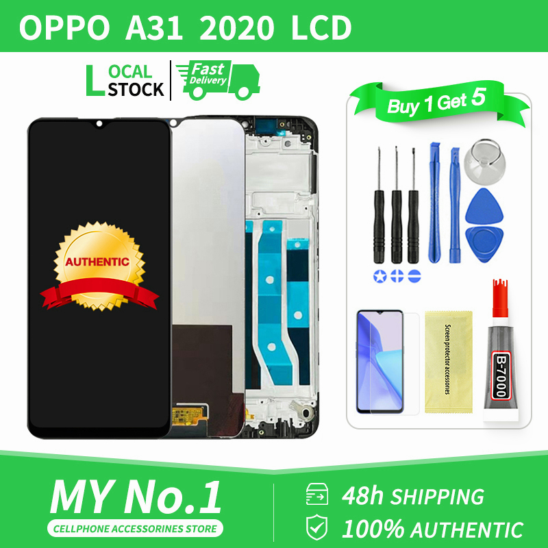 Original LCD with Frame for OPPO A31 LCD Display Touch Screen ...