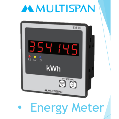 MULTISPAN 3 phase energy meter kwh meter EM10 96X96 | Shopee Malaysia