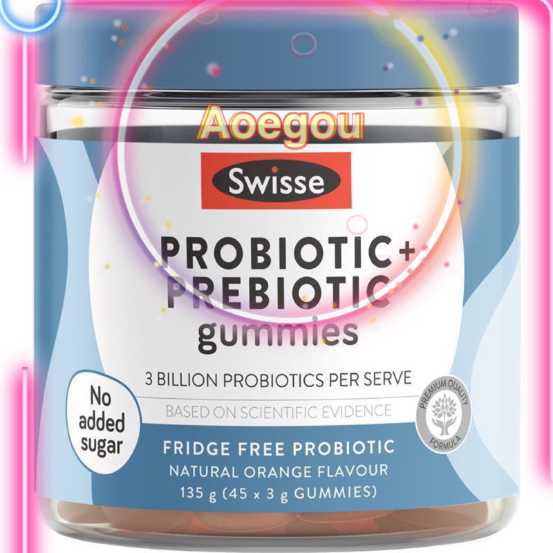 Swisse Adults Probiotic & Prebiotic Gummies 45 Pack | Shopee Malaysia
