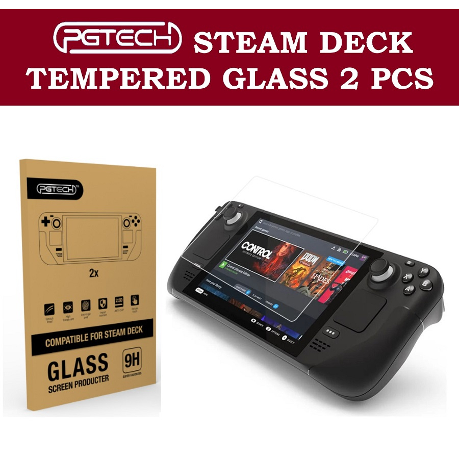 PGTECH Steam Deck Tempered Glass 9H Screen Protector GP-801 | Shopee Malaysia
