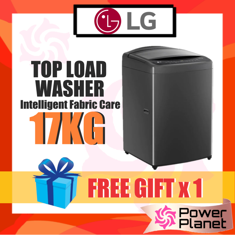 [FREE GIFT] LG 17kg Top Load Washer with Intelligent Fabric Care ...