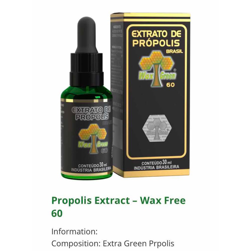 Propolis Extract - Wax free 60 (Propolis Brazil) | Shopee Malaysia