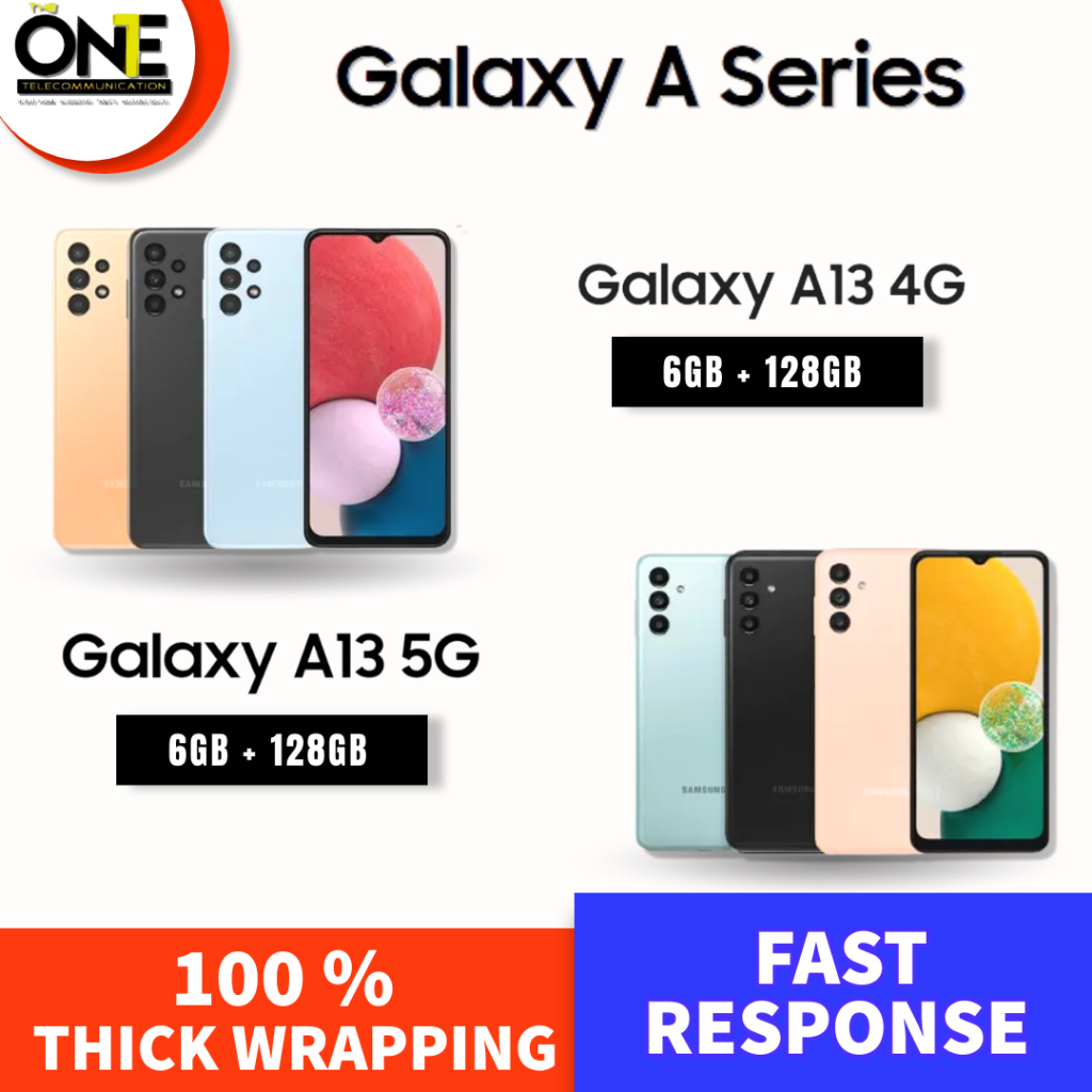 Samsung Galaxy A13 (6GB + 128GB) | Galaxy A13 | 6.6" FHD+ | 50MP Main ...