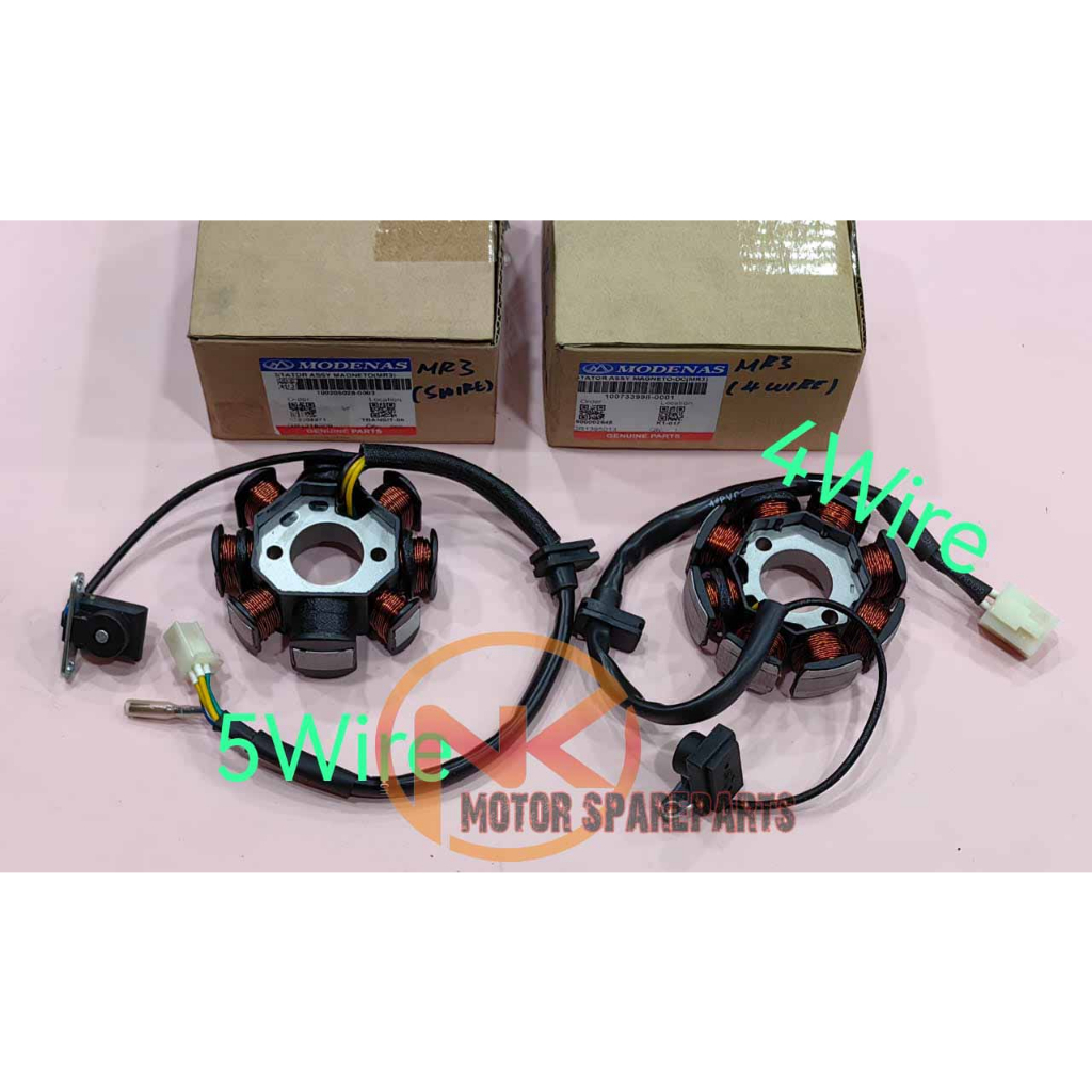 Modenas MR3/ Kriss110 Euro3 Stator Assy Magneto/ Fuel coil / Magnet ...