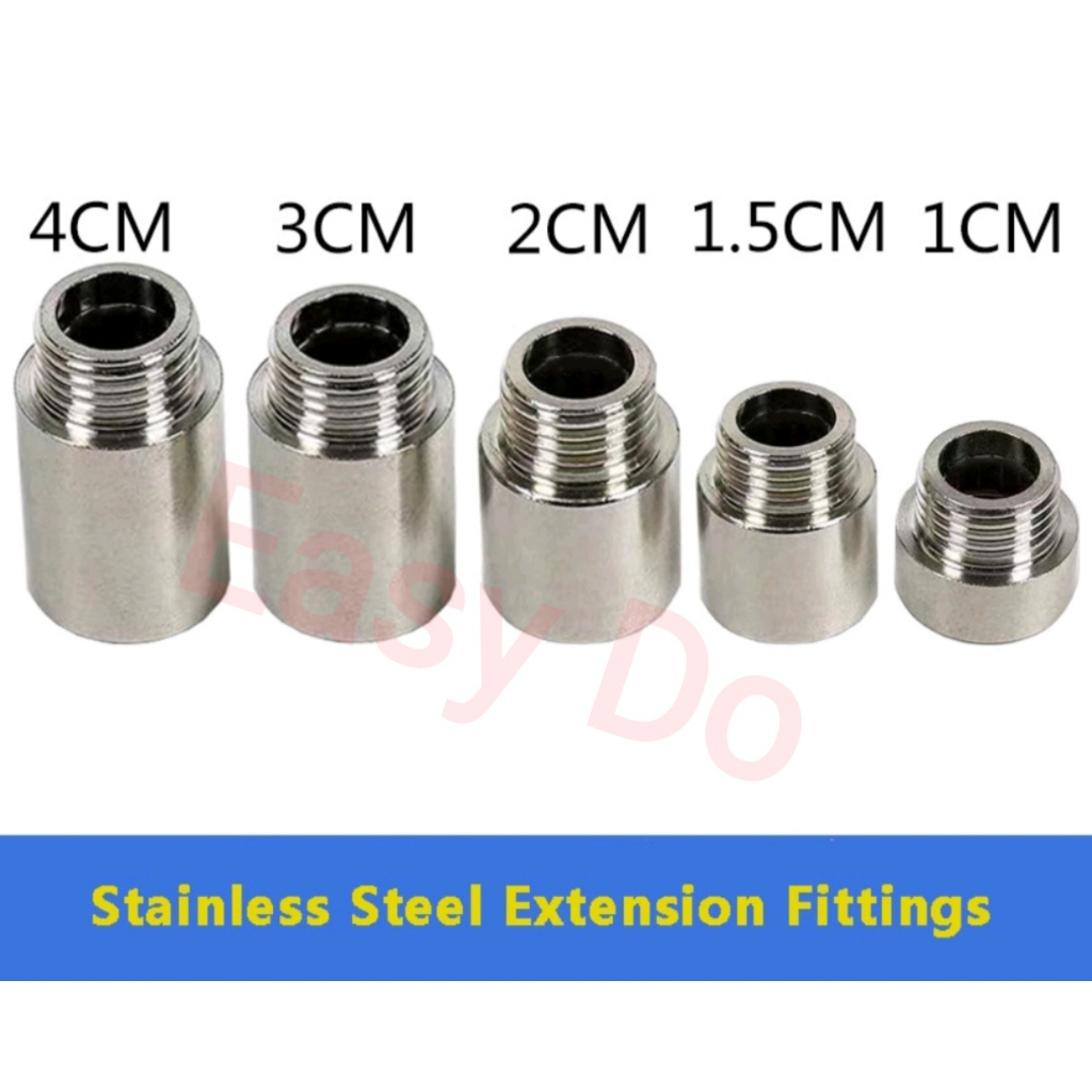 1/2 INCH Male To Female Thread Pipe Connector Reducer Adapter Faucet ...