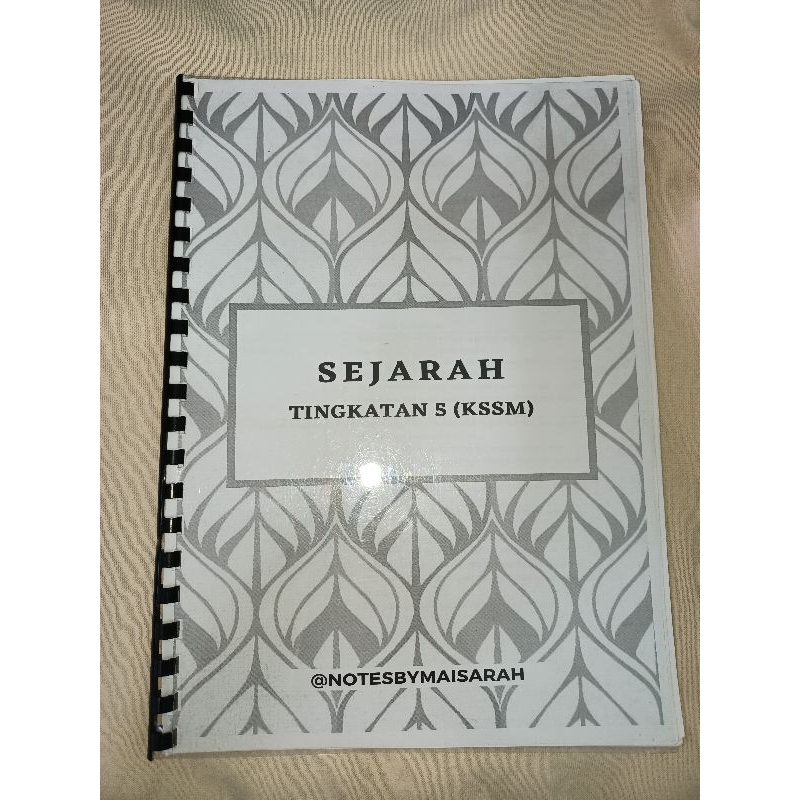 NOTA SEJARAH SPM KSSM TINGKATAN 5 | Shopee Malaysia