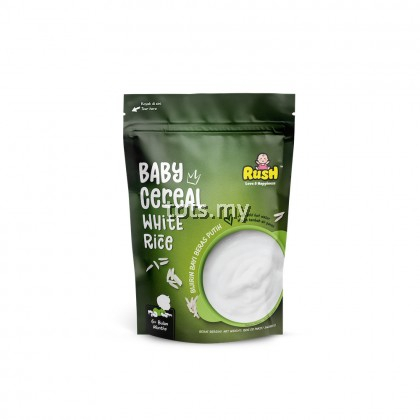 RUSH BABY CEREAL WHITE RICE - 150G | Shopee Malaysia