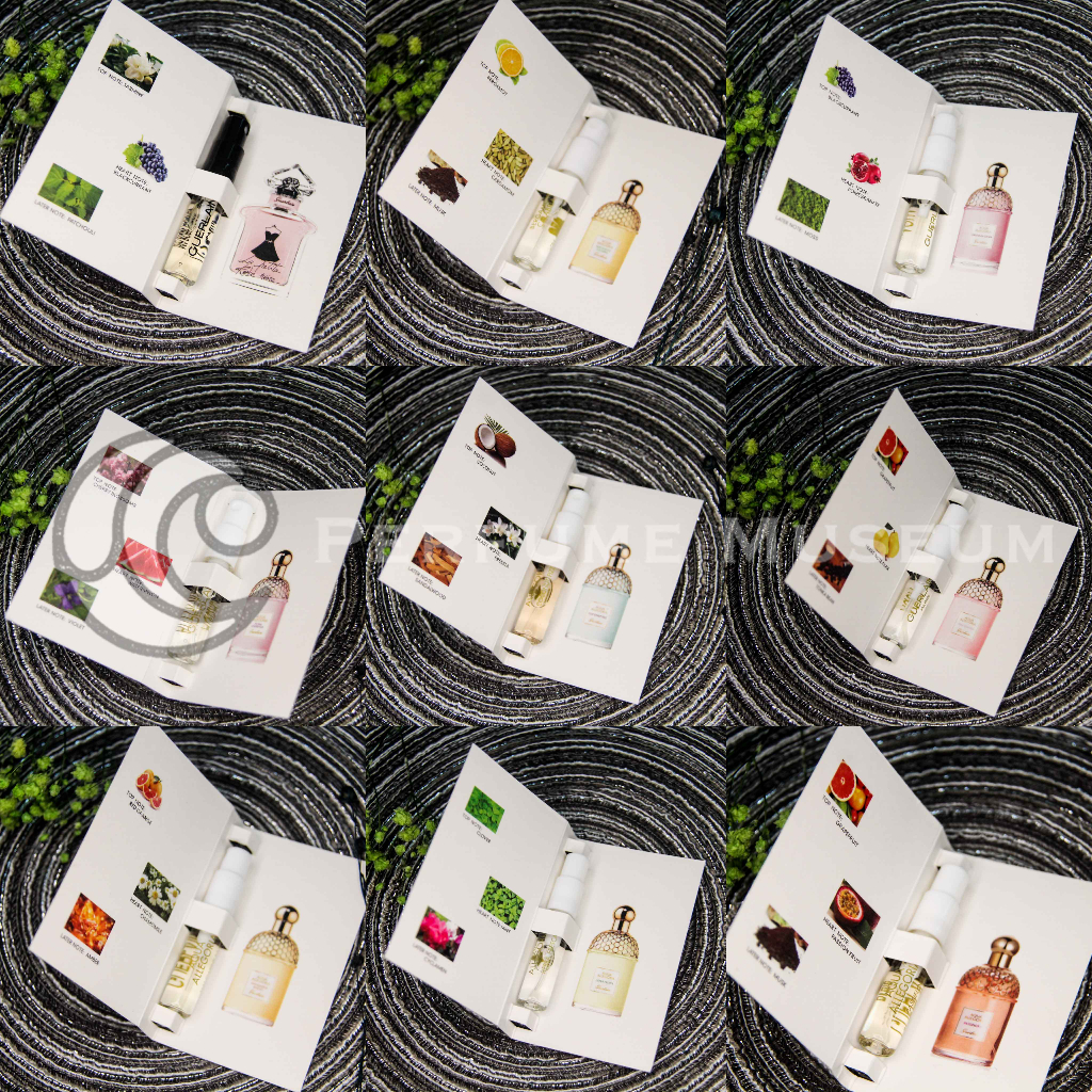 Perfume Samples - Guerlain Parfum Collection 9 Fragrances 2ML | Shopee ...