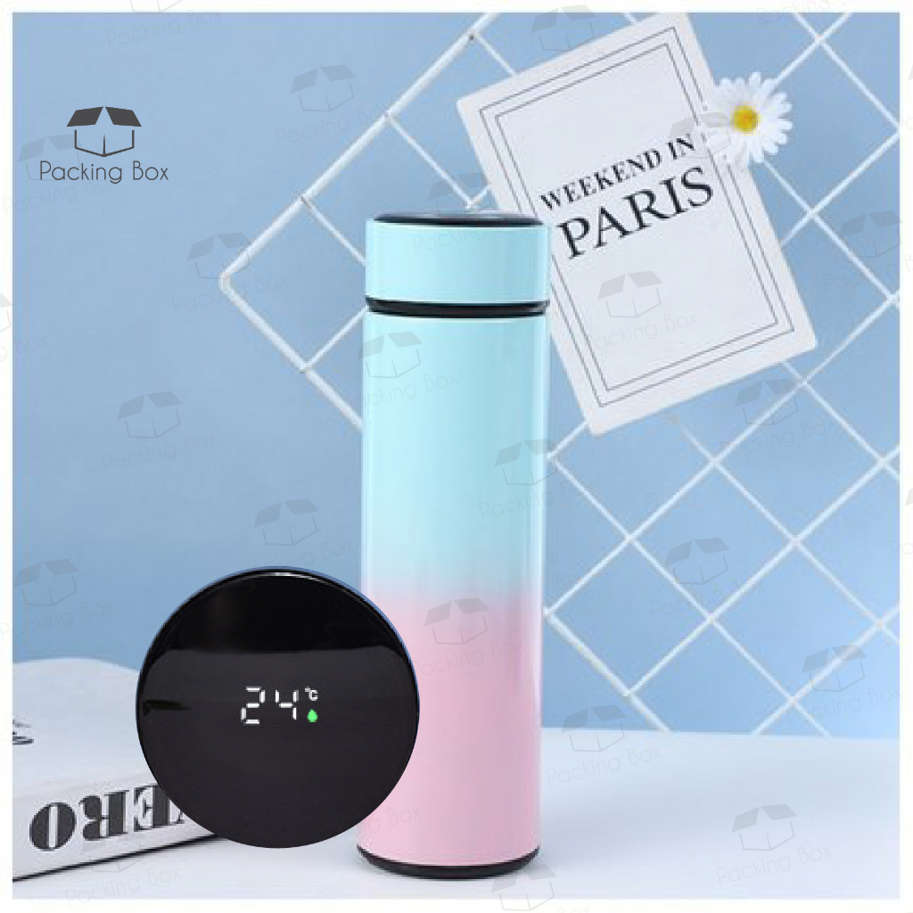 500ml Fashion Smart Temperature Flask LED Display Vacuum Thermal Flask ...