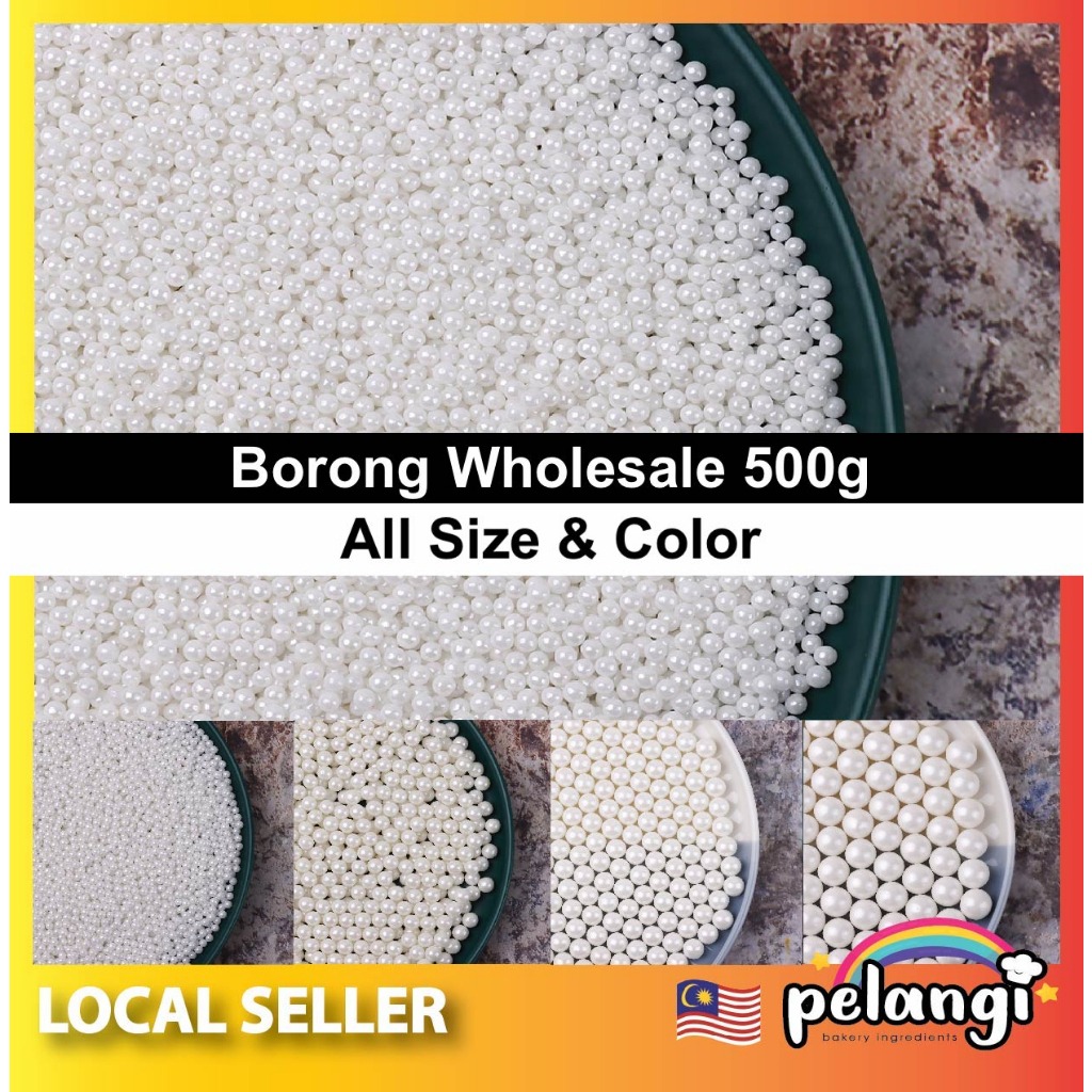 Wholesale Sprinkles Ball Cake Deco Candy Jimmies Dragee Gula Manik Gula ...