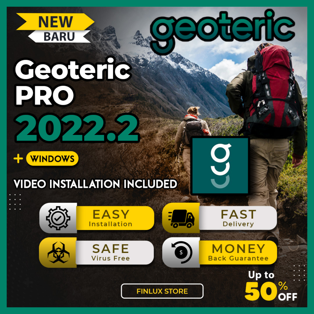 [VIDEO] Geoteric 2022.2.1 Lifetime For Windows (64-Bit) | Shopee Malaysia