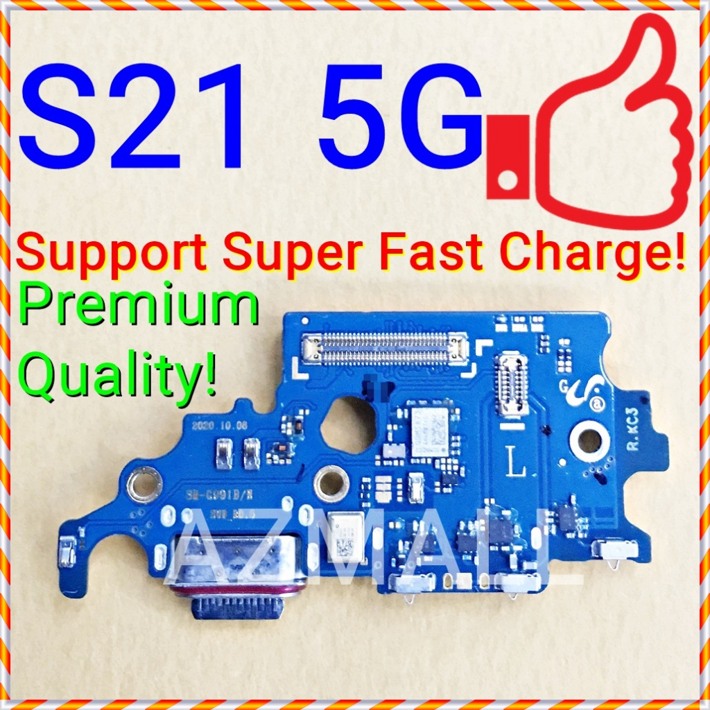 (25W Fast Charge) NEW ORI Charging Port Board G991B/N SIM Slot MIC ...