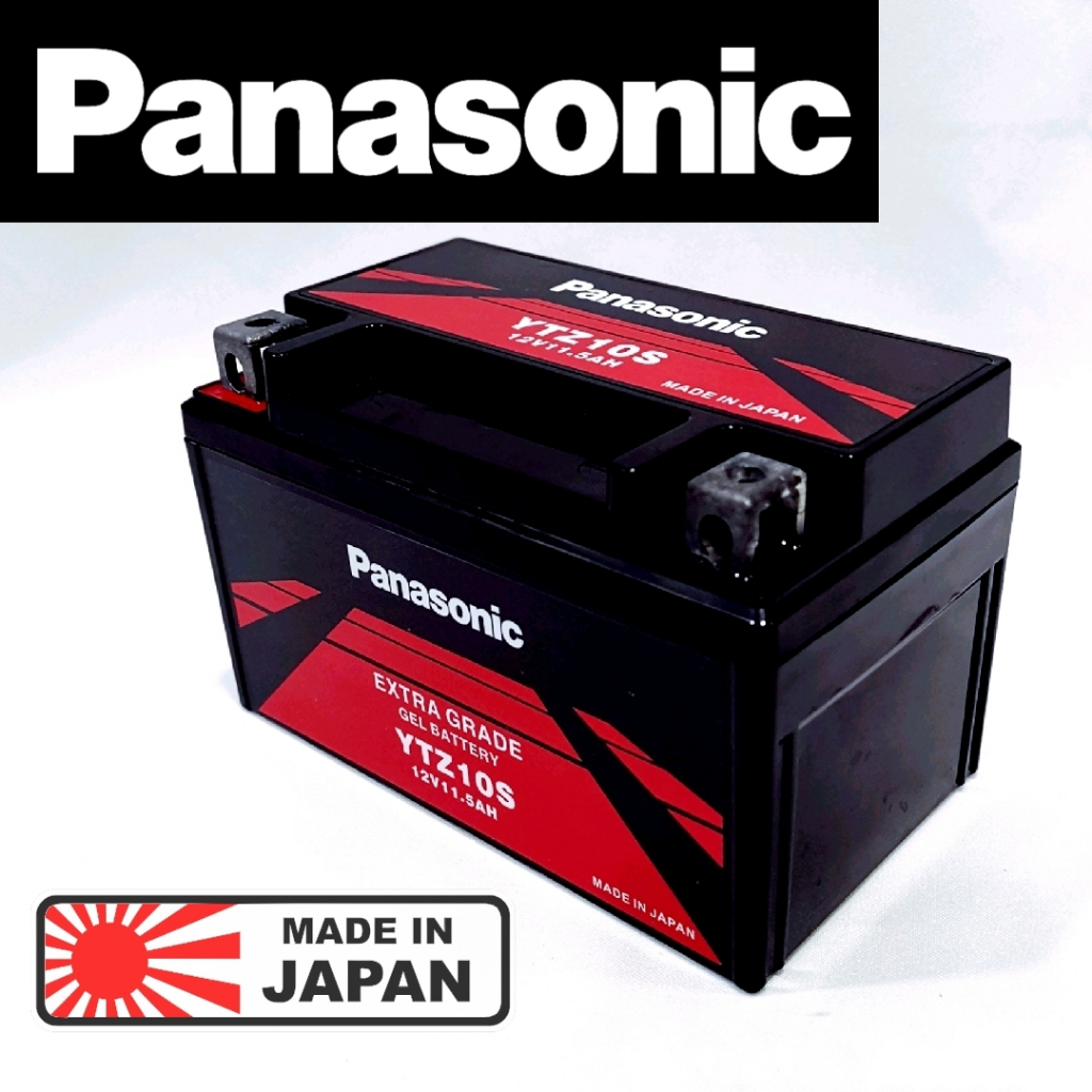YTZ10S BATTERY PANASONIC MT09 / CB500 / ZX10R / R6 | Shopee Malaysia