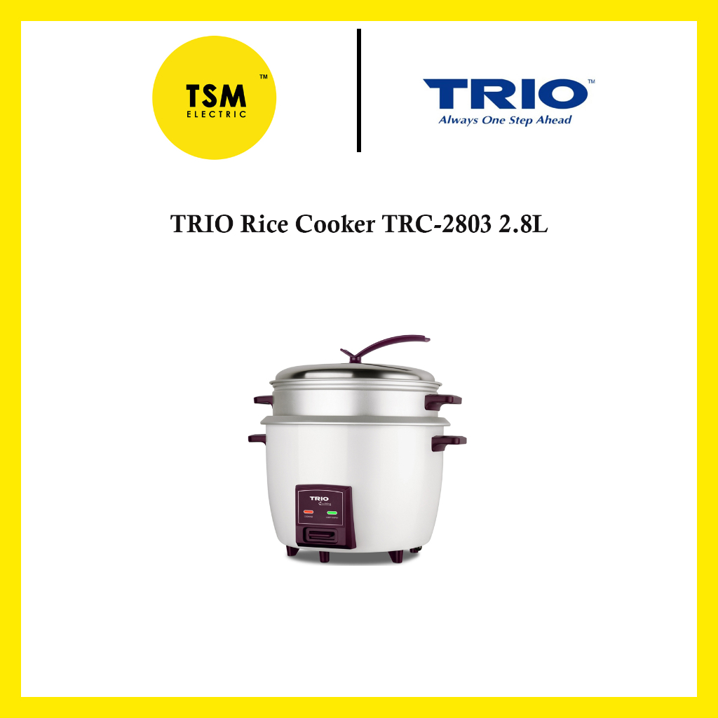 TRIO Rice Cooker TRC-2803 (2.8L) | Shopee Malaysia