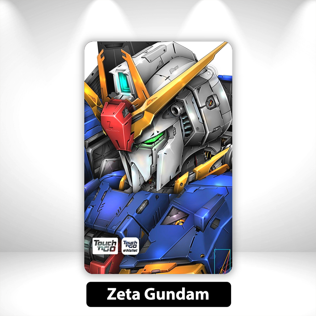 [Gundam] Mobile Suit Zeta Gundam - Sticker TNG Sticker NFC Card ...