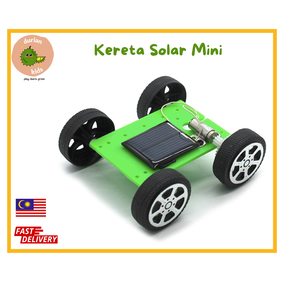 RBT Kereta Solar Mini/ Educational Toy English & BM / DIY Mini solar ...