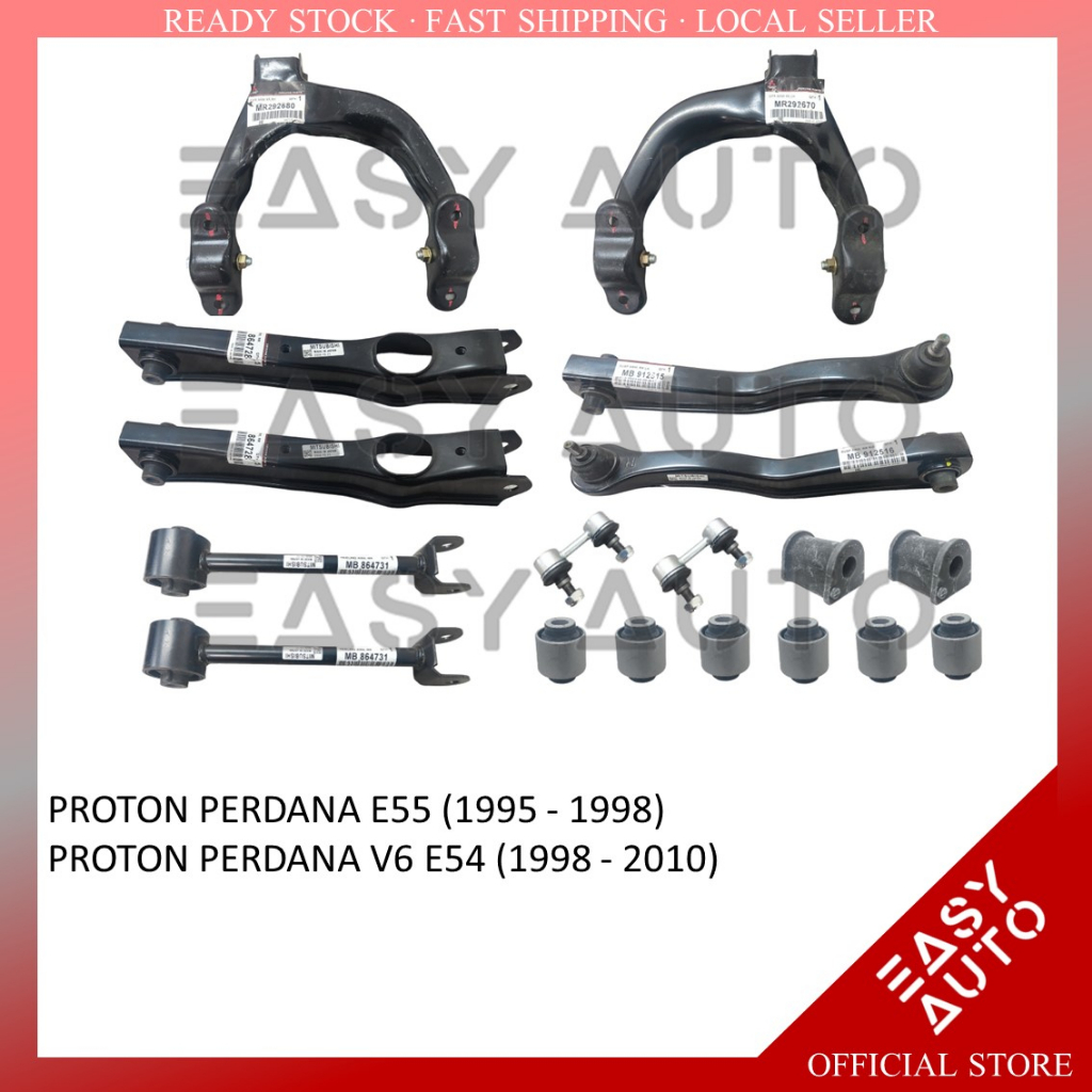 PROTON PERDANA V6 E54/E55 REAR UNDERCARRIAGE CONTROL ARM & BUSHING 18 ...