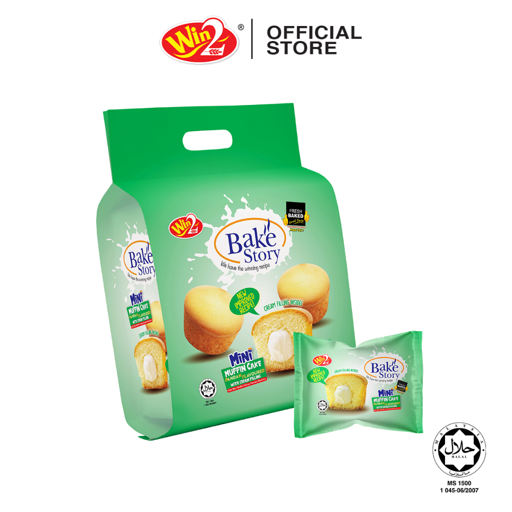 Win Win Bake Story Mini Muffin Cake (200g/20g x 10 Packs) | Shopee Malaysia