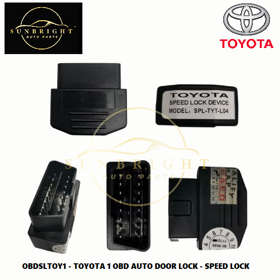 TOYOTA 1 OBD AUTO DOOR LOCK - SPEED LOCK | Shopee Malaysia