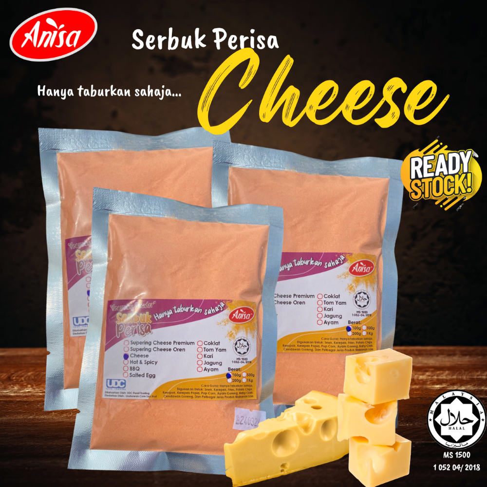 [CHEESE🔥] SERBUK PERISA KEREPEK 100g/200g/1kg SEDAP HALAL HANYA ...