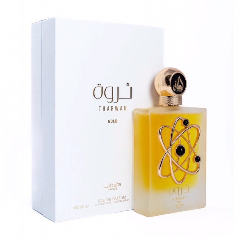 tharwah-gold-edp-100ml-3-4-oz-by-lattafa-pride orginal | Shopee Malaysia