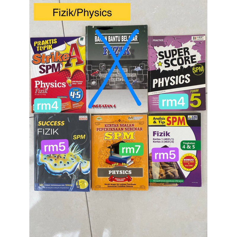 Fizik Physics Buku Rujukan Buku Latihan SPM | Shopee Malaysia