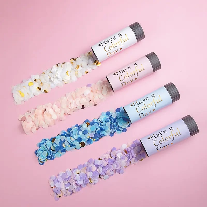 Multi-colour Party Confetti Popper | Confetti Cannon | Twist Popper for ...