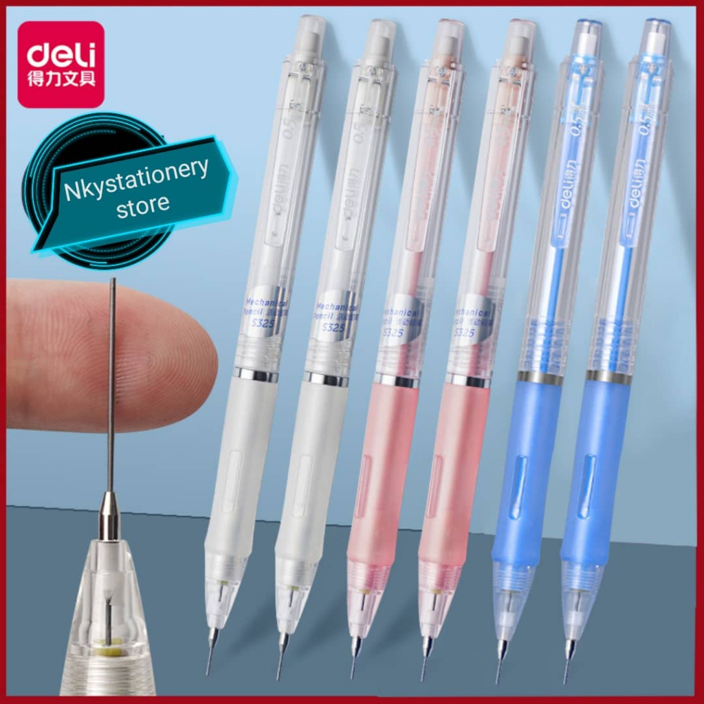 🔥Ready Stock🔥0.7mm Deli Automated Pencil Mechanical Pencil 0.7mm ...