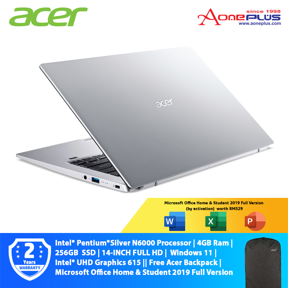 Acer Swift 1 SF114-34-P5VT Pure Silver Notebook| NX.A77SM.002| Intel ...