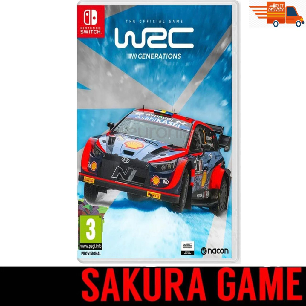Nintendo Switch WRC Generations (EU)(English/Chinese)(NEW) | Shopee ...