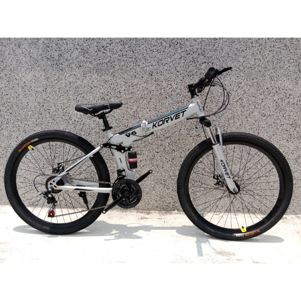 Folding bike basikal lipat bicycle mountain bike shimano cycling mtb ...