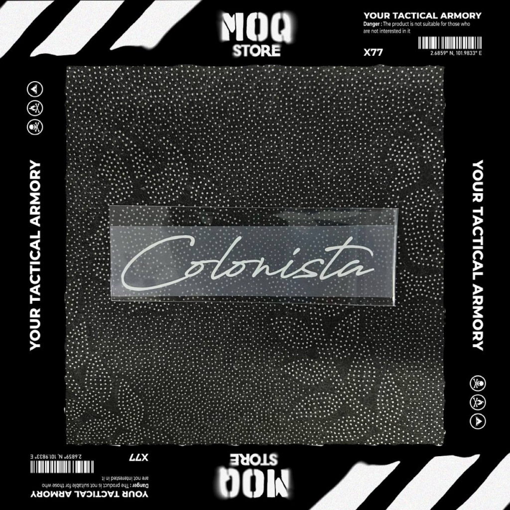ORIGINAL COLONISTA DECAL STICKER | Shopee Malaysia