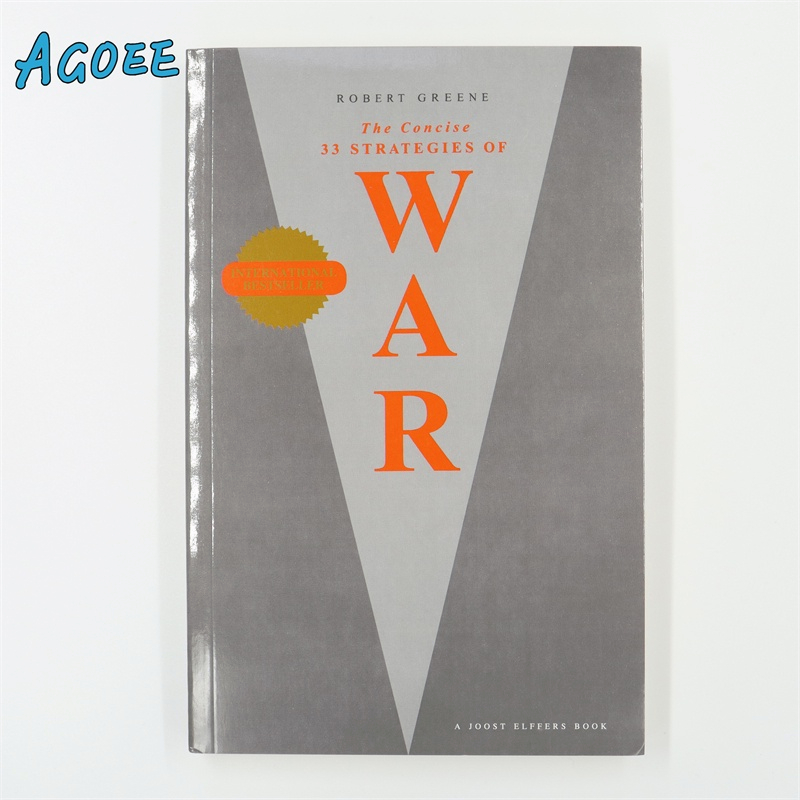 Agoee-The Concise 33 Strategies of War by Robert Greene self help book ...