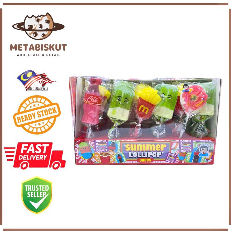 HEPIN SUMMER LOLLIPOP (30PCS)(HALAL) | Shopee Malaysia