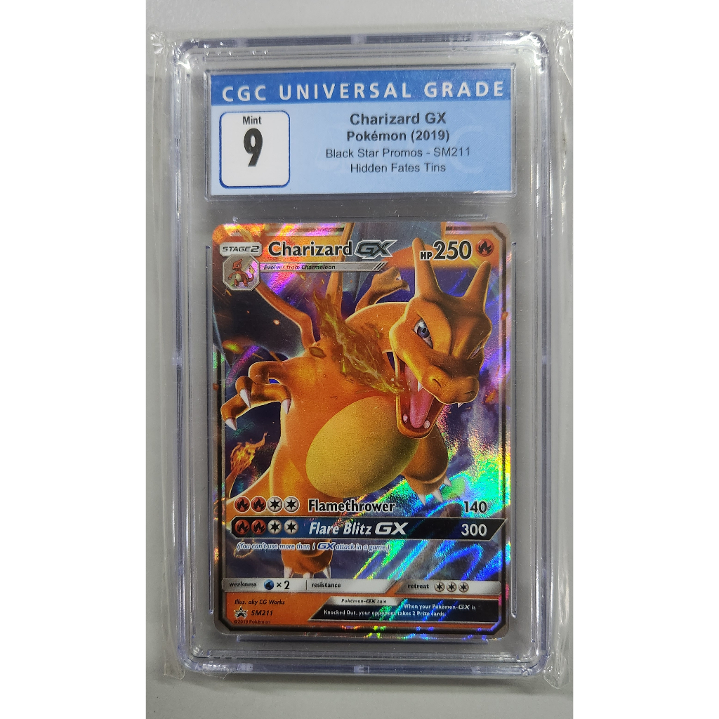 Pokemon TCG - CGC 9 Charizard GX - SM211 | Shopee Malaysia