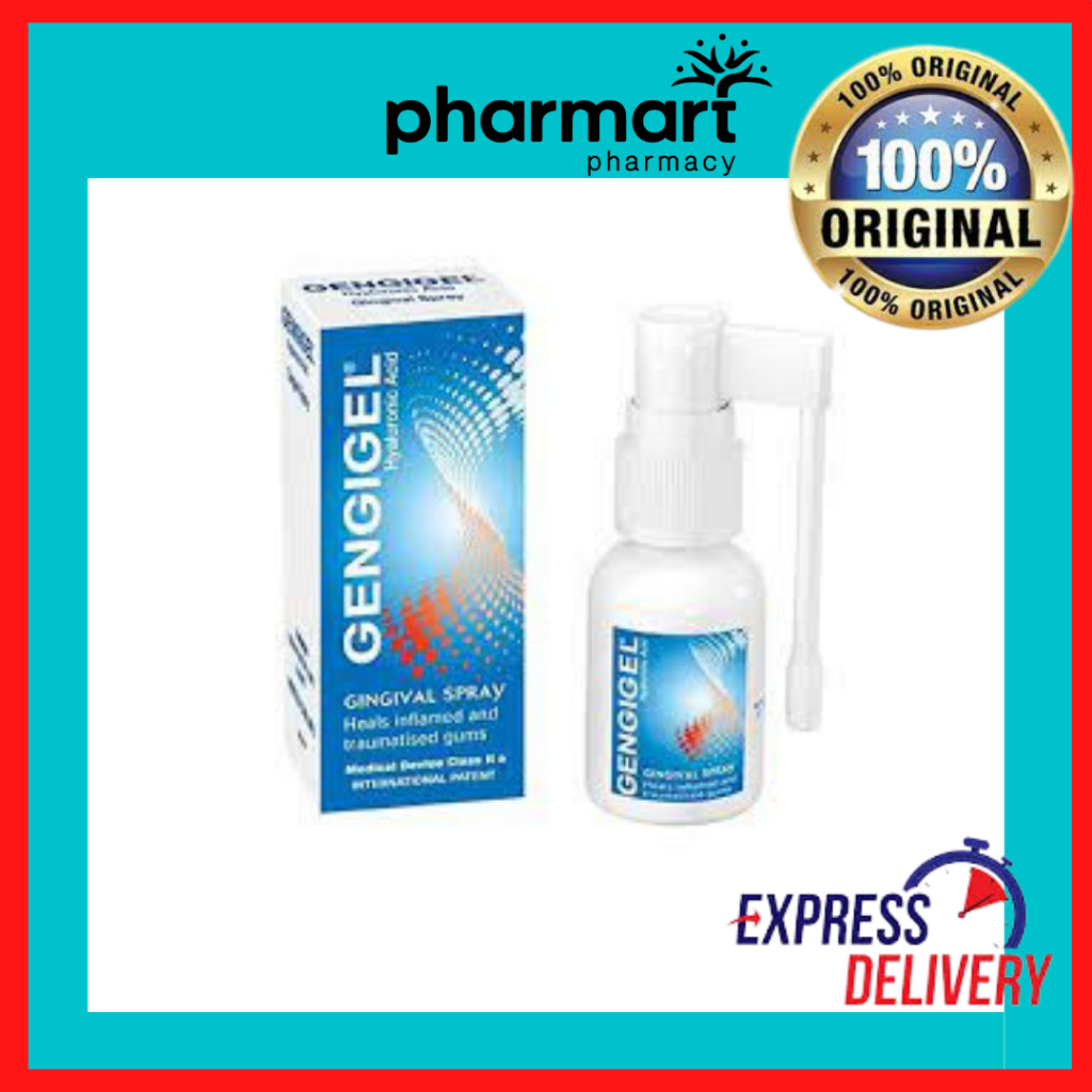 GENGIGEL SPRAY 20ML FOR MOUTH ULCER exp 3/25 | Shopee Malaysia