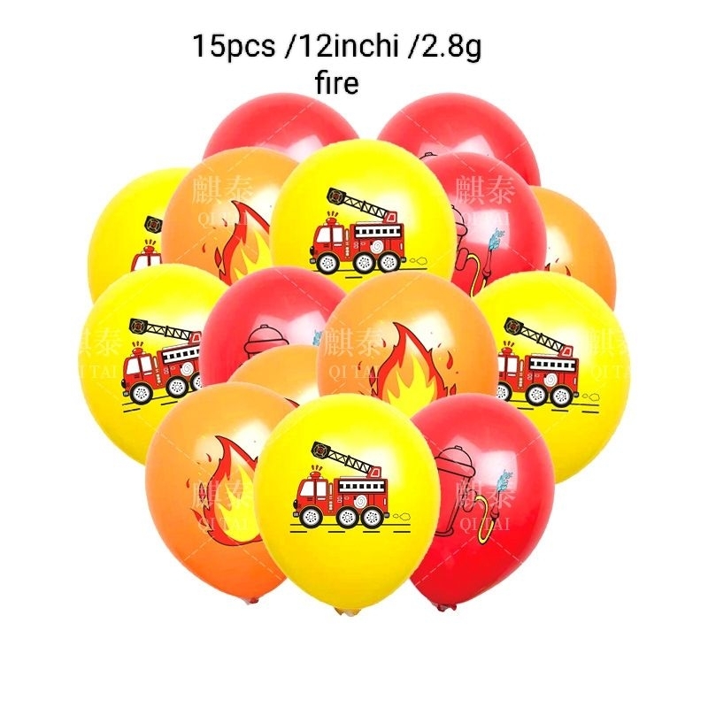 READY STOCK Fireman Cake Topper Decoration BOMBA CAKE TOPPER DECORATION ...