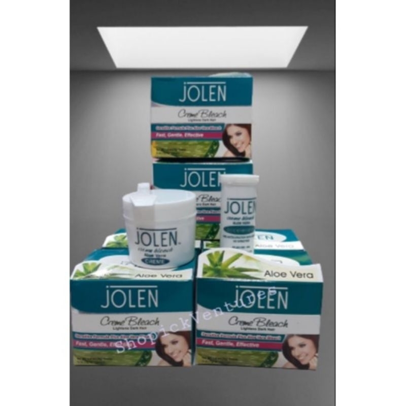 Jolen Bleach Cream alovera/Gold 28 gram plus 7 gram READY STOCK IN ...