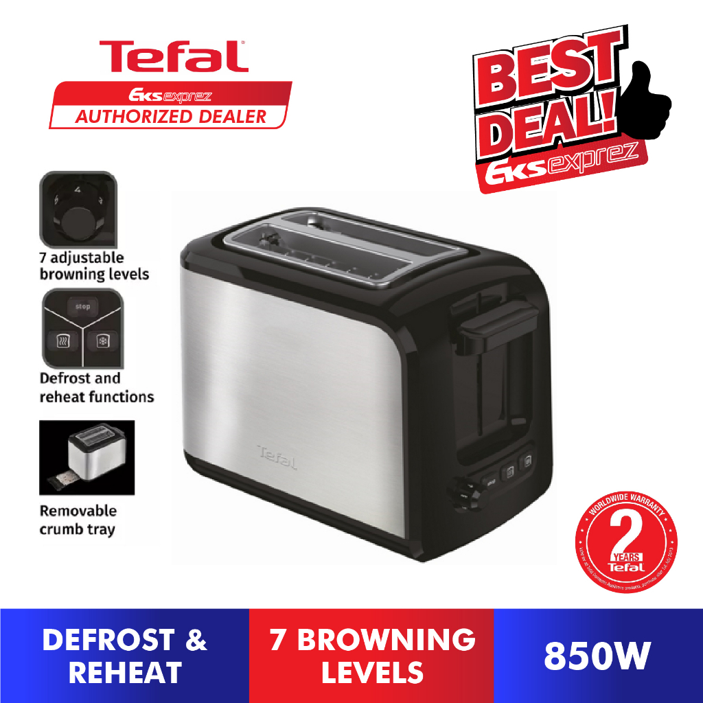 Tefal Express Toaster TT410D / TT410D65 | Shopee Malaysia