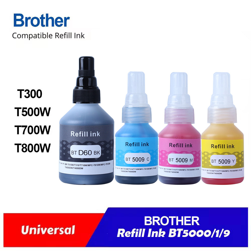 *Malaysia Spot*COD Brother compatible BTD60BK BT5000 Refill Ink Bottle ...