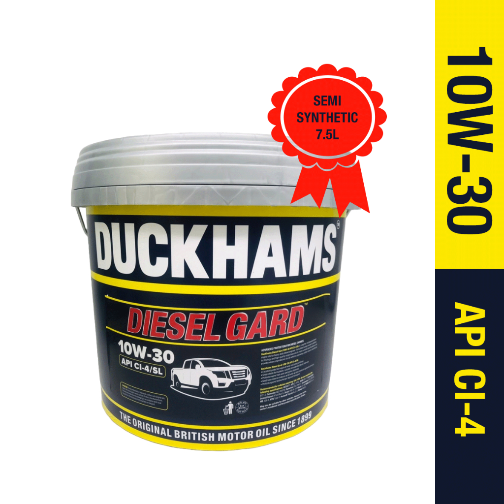 DUCKHAMS DIESEL GARD SEMI SYNTHETIC DIESEL ENGINE OIL 10W30 CI-4/SL (7. ...