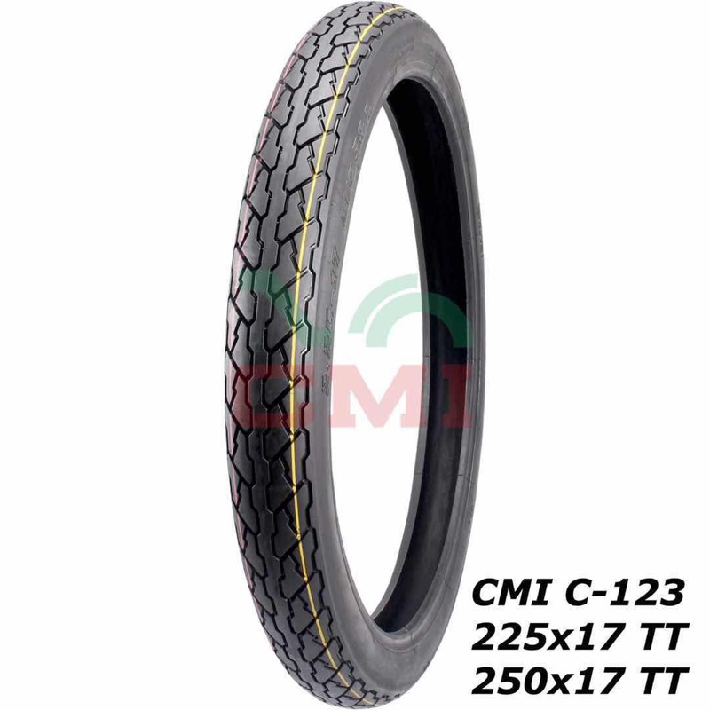 TAYAR MOTOR MURAH CMI C-123 BUNGA TT TAYAR MOTORSIKAL 225-17 250-17 ...