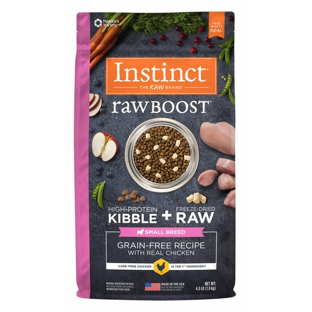 INSTINCT Dog Raw Boost Grain-Free Real Chicken All Life Stages 1.8KG ...